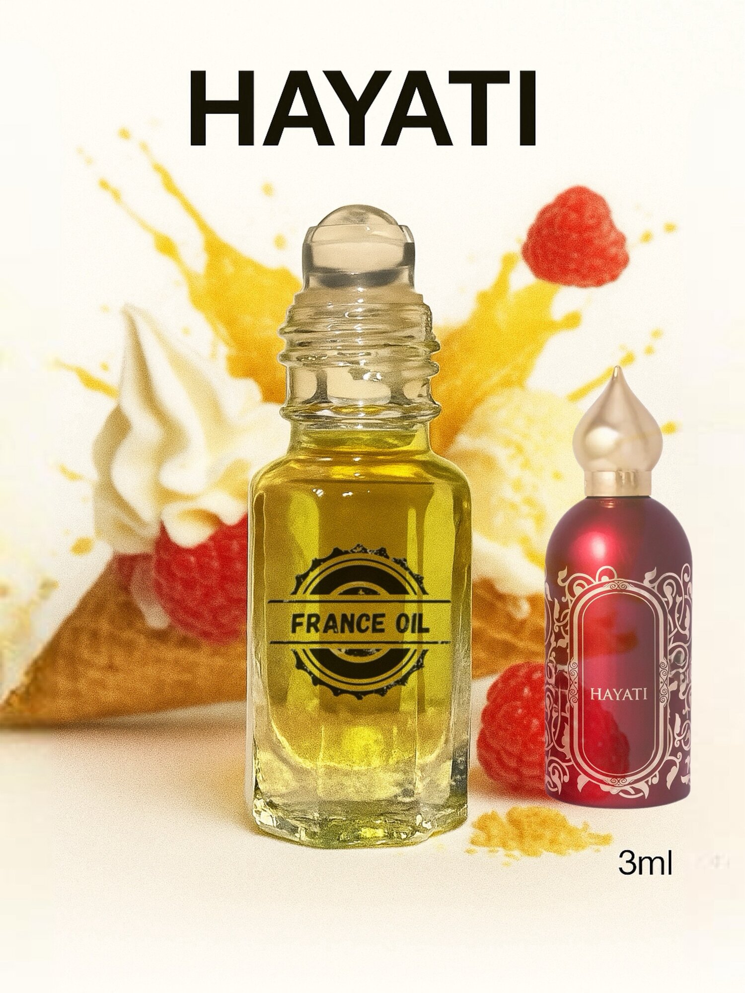Духи масляные арабские Hayati / Хаяти 3мл унисекс