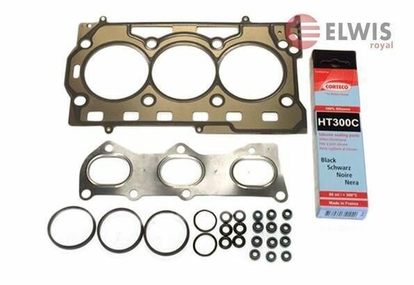 Комплект прокладок ГБЦ ELWIS ROYAL 9856038 Seat Leon, Toledo, Skoda Fabia, Roomster, Vw Polo 1.2, 1.8Tsi Mot.Azq, Bme, Bxv, Bzb, Bzg 01->