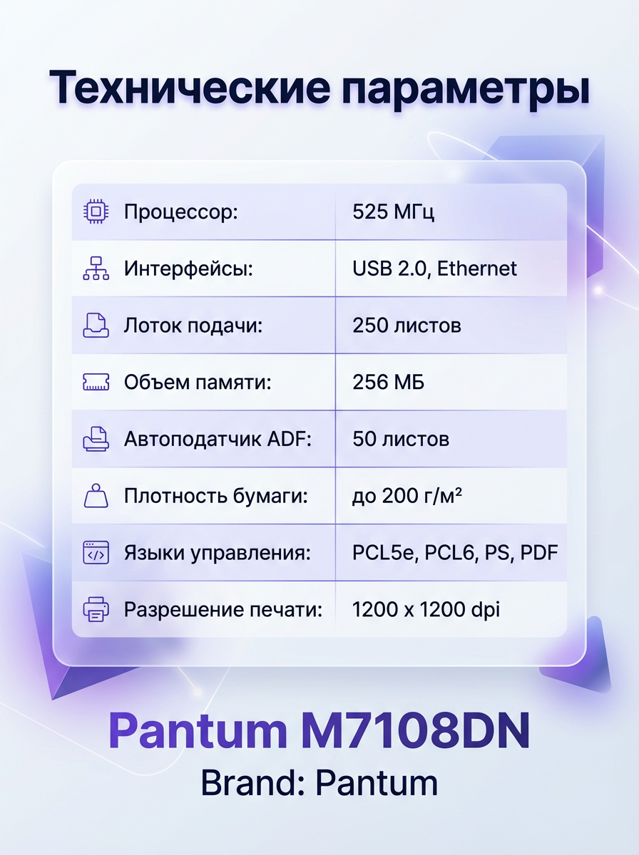 Pantum M7108DN — фото 1