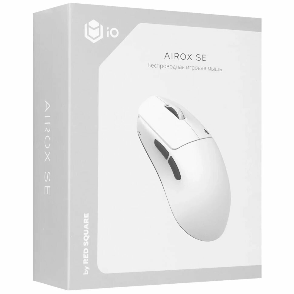 Мышь беспроводная/проводная IO by Red Square Airox SE [io161] белый