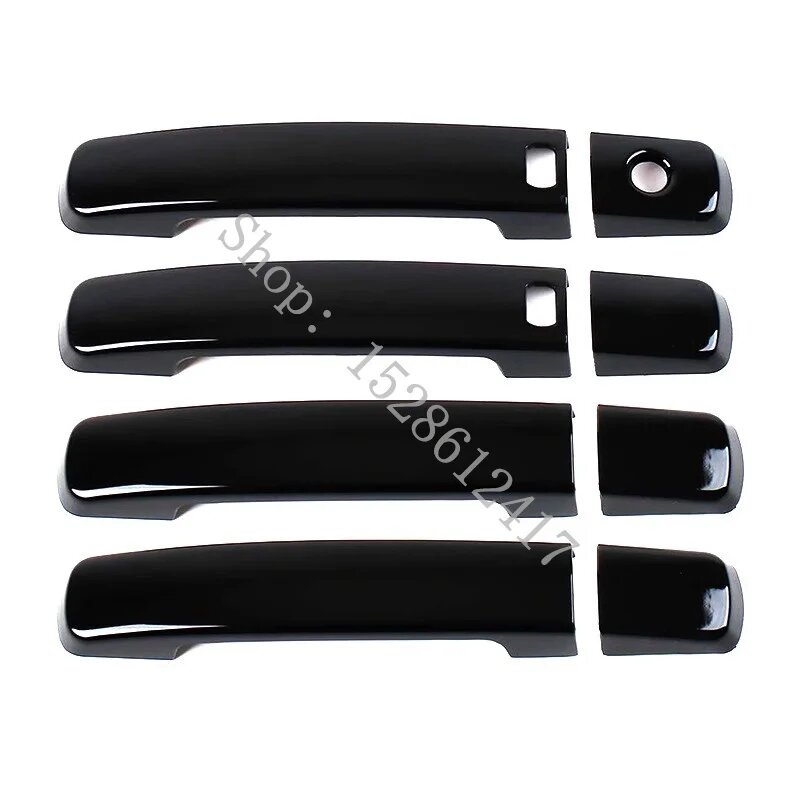 Накладка на дверную ручку Glossy Black для Nissan Qashqai J10 2007-2015