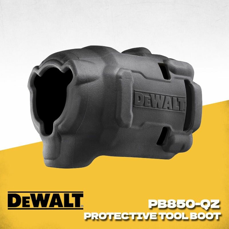 DEWALT PB850 Черный резиновый рукав Только электрический ударный ключ Соскользящий и износоустойчивый набор защиты