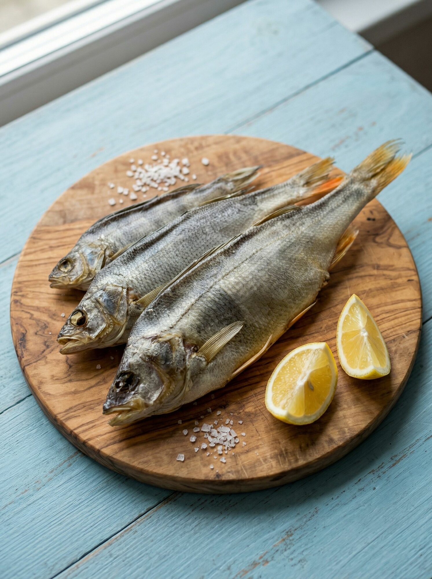 Окунь вяленый соленый 270г закуска к пиву