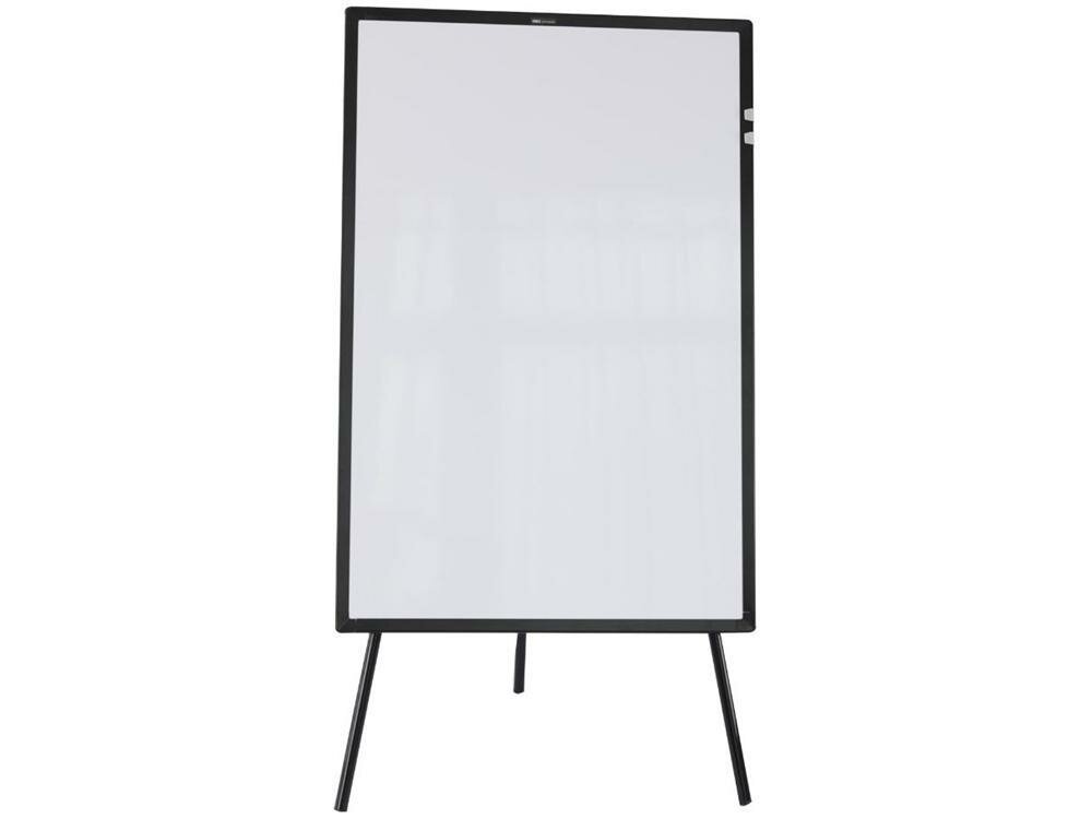 Флипчарт Deli E7885 сталь магнитно-маркерная лак 60x90см на треноге алюминиевая рама белый лоток для аксессуаров с аксессуарами
