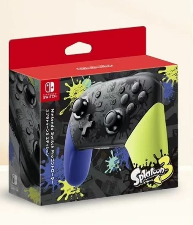 Геймпад Nintendo Switch Pro Splatoon 3, беспроводной контроллер, оригинал