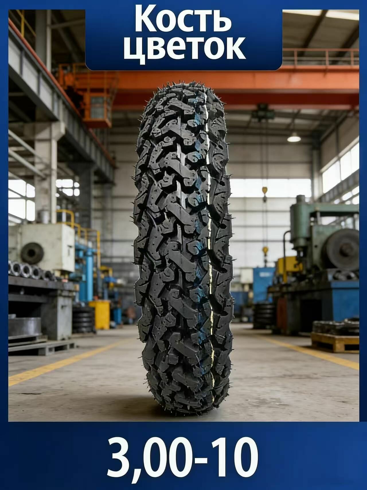 Мотошины 3.00/70 R10 47 J Front/Rear Мотошины 3.00/R10 47 J передние задние