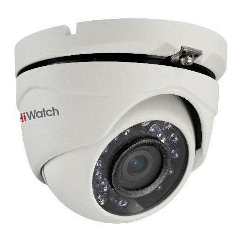 Камера видеонаблюдения HiWatch DS-T203(B) 2.8-2.8мм HD-CVI HD-TVI цветная белый