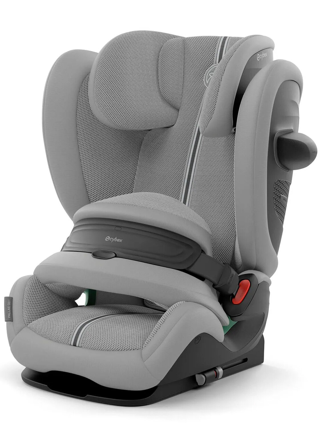 Автокресло 1/2/3 Cybex Pallas G3 Plus Stone Grey, от 15 месяцев до 12 лет, 9-36 кг (76 до 150 см), ISOFIX, серый