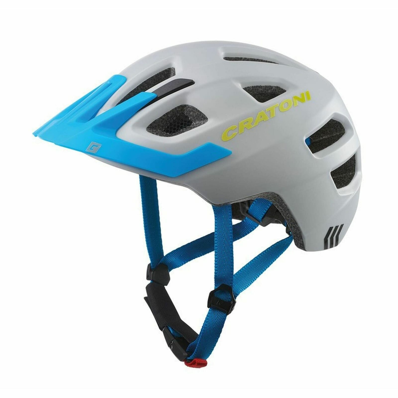 DECATHLON шлем защитный CRATONI Maxster Pro, серый/синий, 46 - 51 см