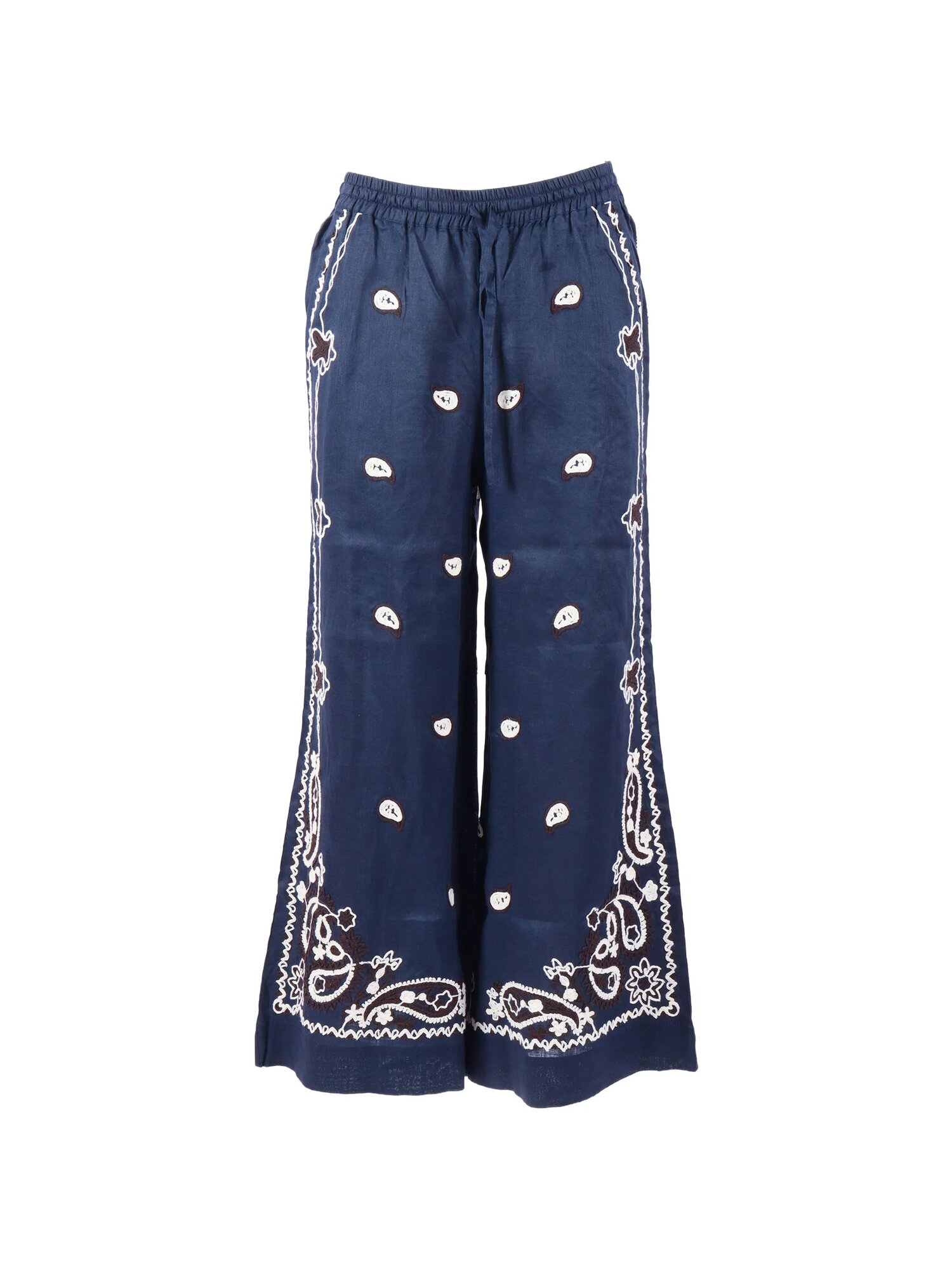 Брюки Embroidered trousers