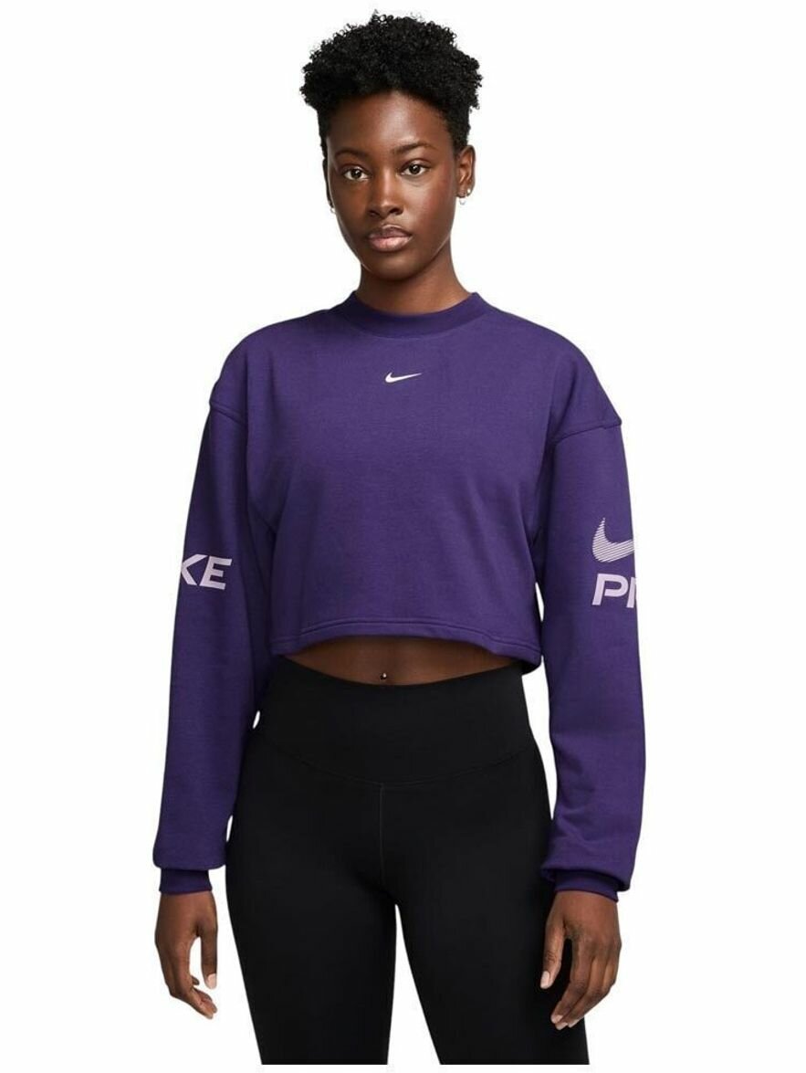 Свитшот спортивный Pro Dri-FIT Loose Crew-Neck French Terry Sweatshirt