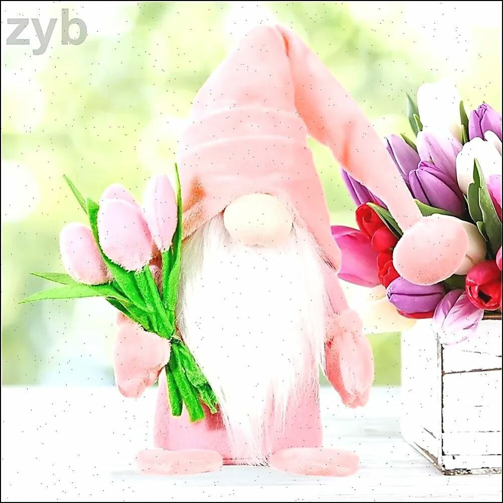 Шведские гномы Гномы для украшения помещений розовый