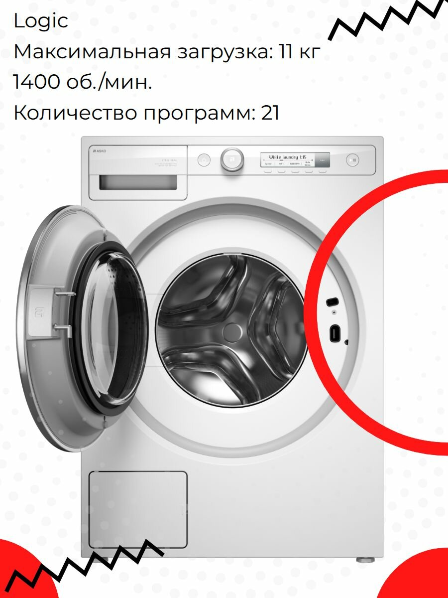 Стиральная машина Asko W3114CXLW