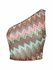 Топ Missoni Zigzag one-shoulder top, размер 38, разноцветный