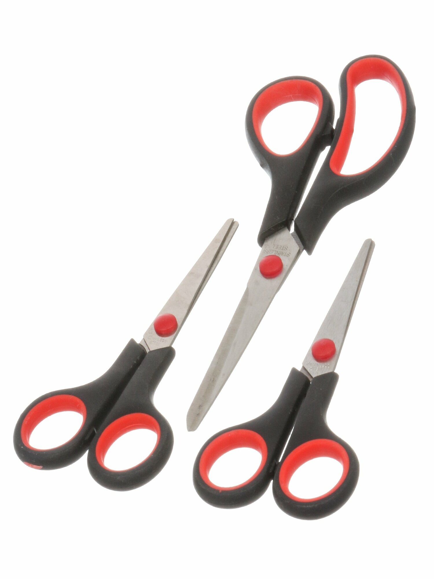 Набор хозяйственных ножниц для рукоделия и дома 190 мм и 135 мм (3 шт), Y4-11535