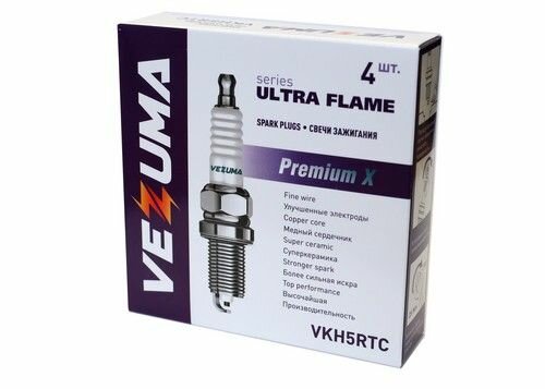 Свеча зажигания Premium X, VEZUMA VKH5RTC