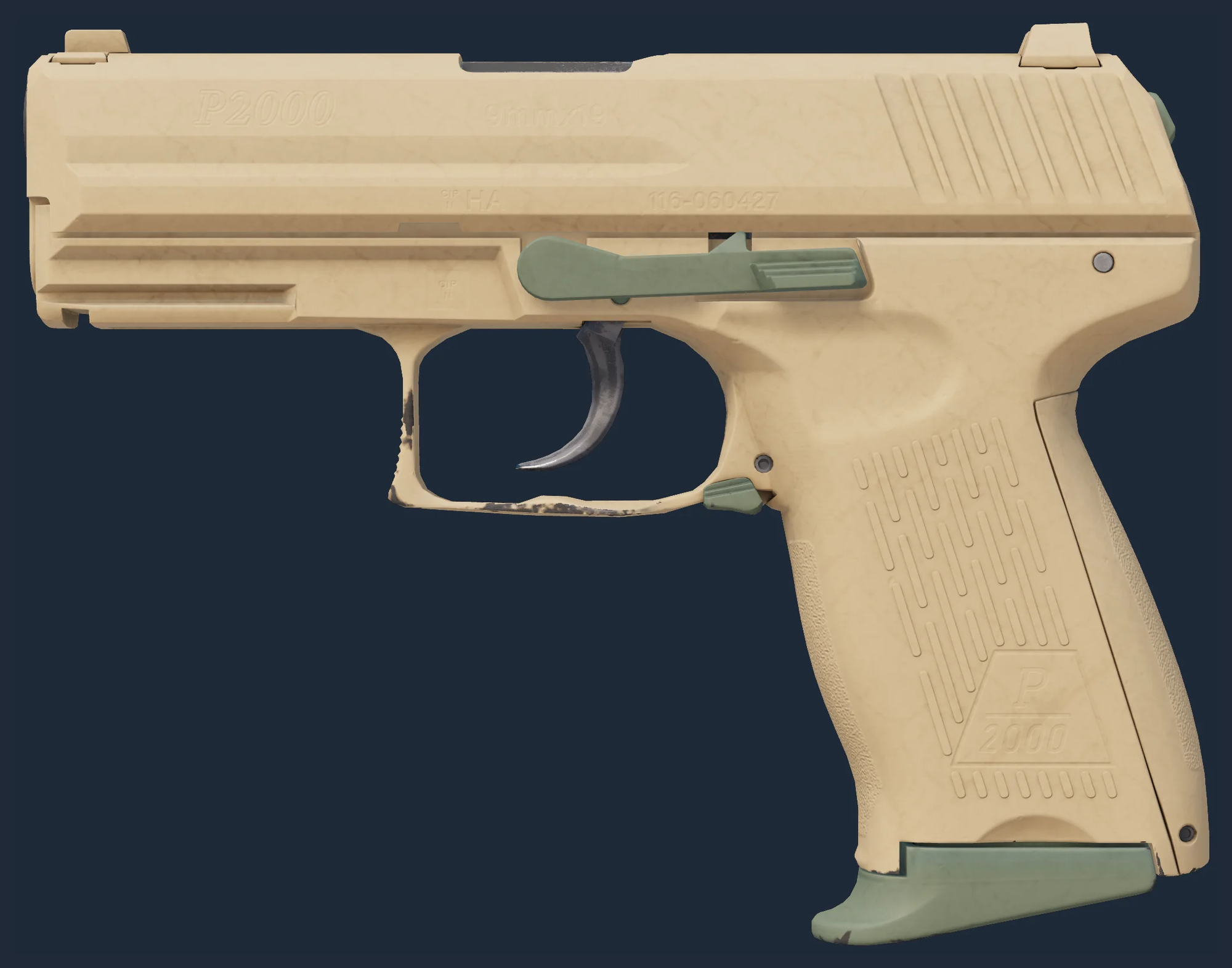 P2000 | Цвет луга (Немного поношенное) Скины CS2 с быстрой автовыдачей steam trade