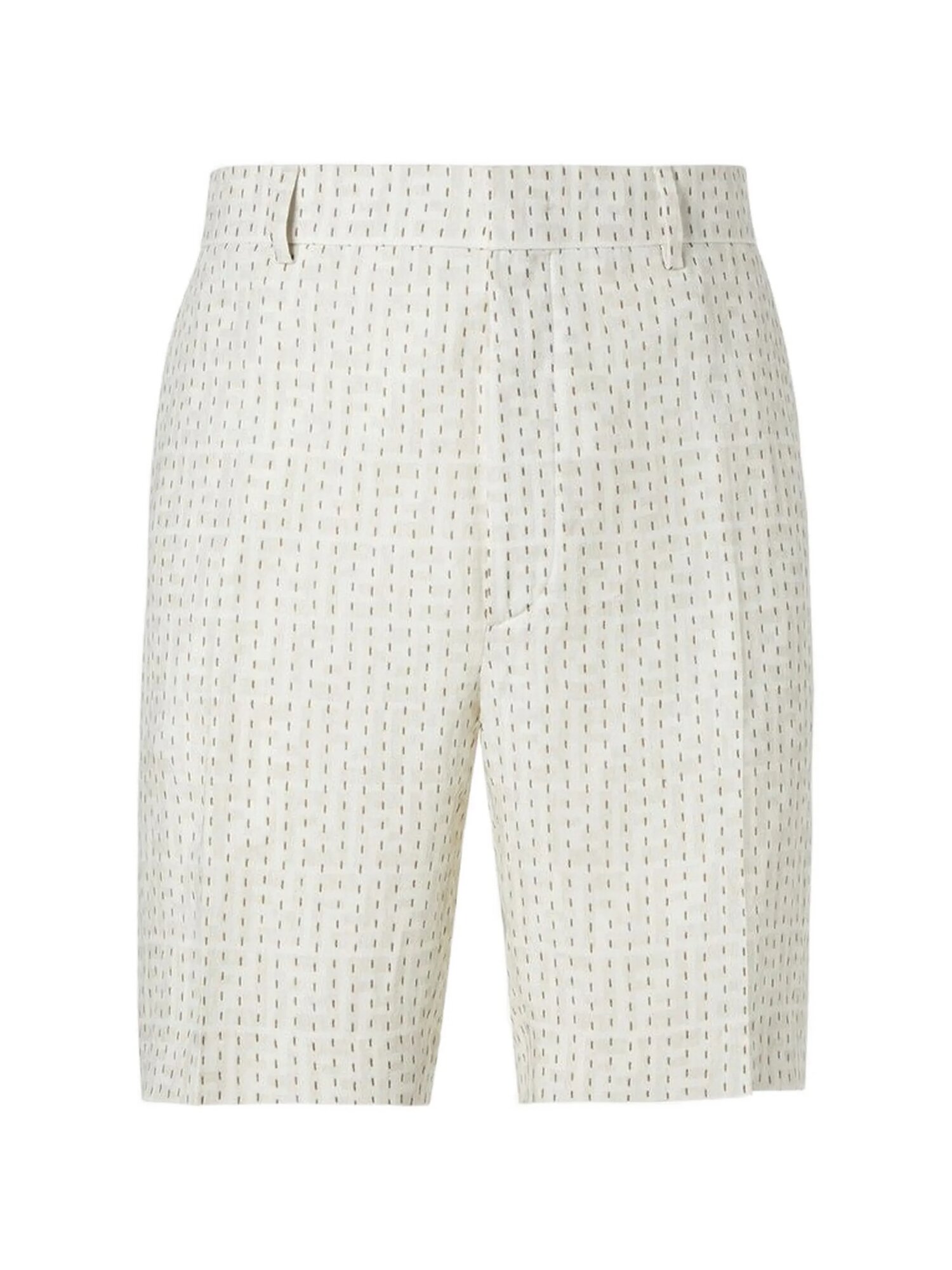 Брюки Stitching linen trousers