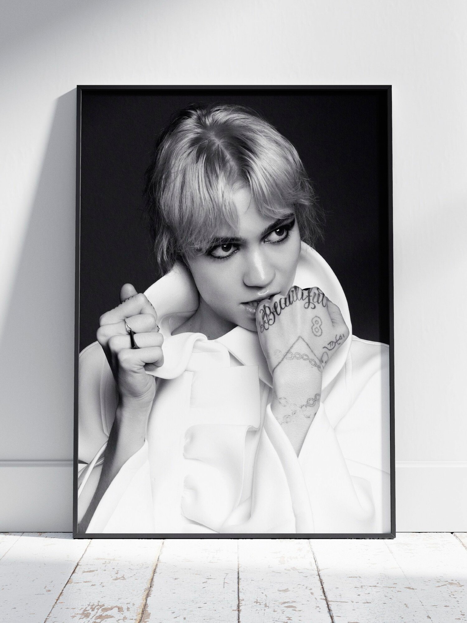 Плакат на стену для интерьера Граймс (Grimes 19) - Постер по музыке и артисту формата A4 (21x30 см)