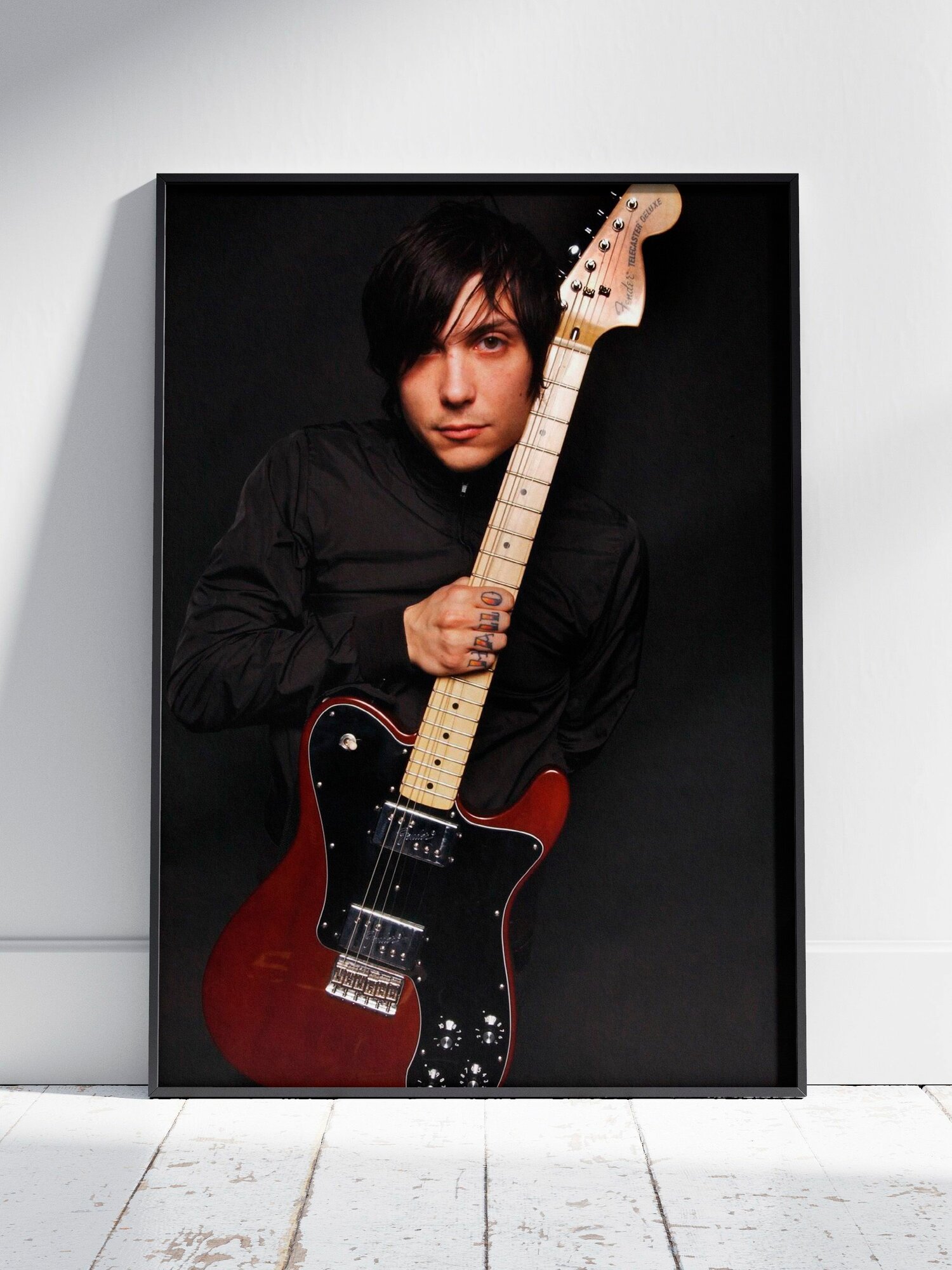 Плакат на стену для интерьера Май Кемикал Романc - My Chemical Romance (Фрэнк Айеро - Frank Iero 3) - Постер по музыке и артисту формата A4 (21x30 см)