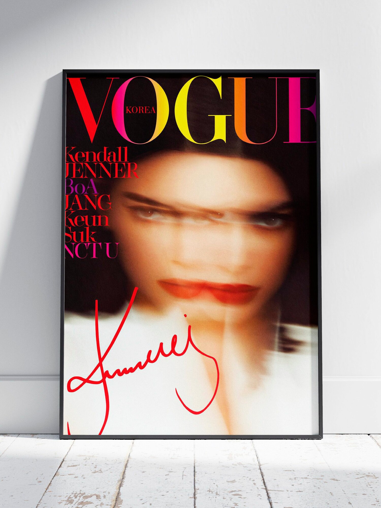 Плакат на стену для интерьера Кендалл Дженнер (Kendall Jenner 20) - Постер по модели, бренду и моде формата A4 (21x30 см)