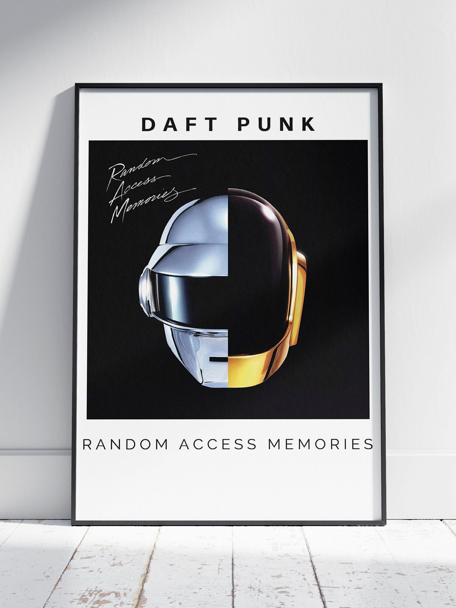 Плакат на стену для интерьера Дафт Панк (Daft Punk 21) - Постер по музыке и артисту формата A4 (21x30 см)