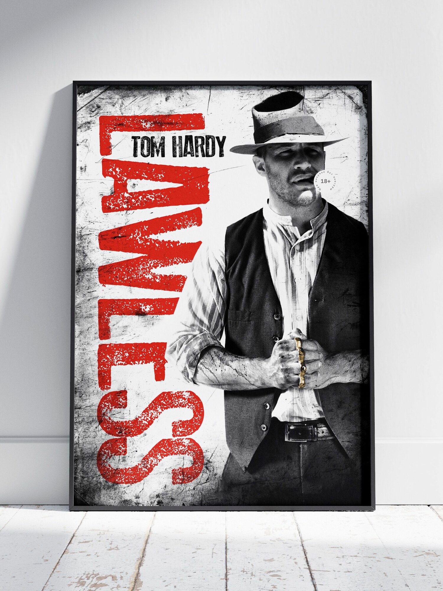 Плакат на стену для интерьера Том Харди (Tom Hardy 9) - Постер по актеру фильма, кино, сериала формата A4 (21x30 см)