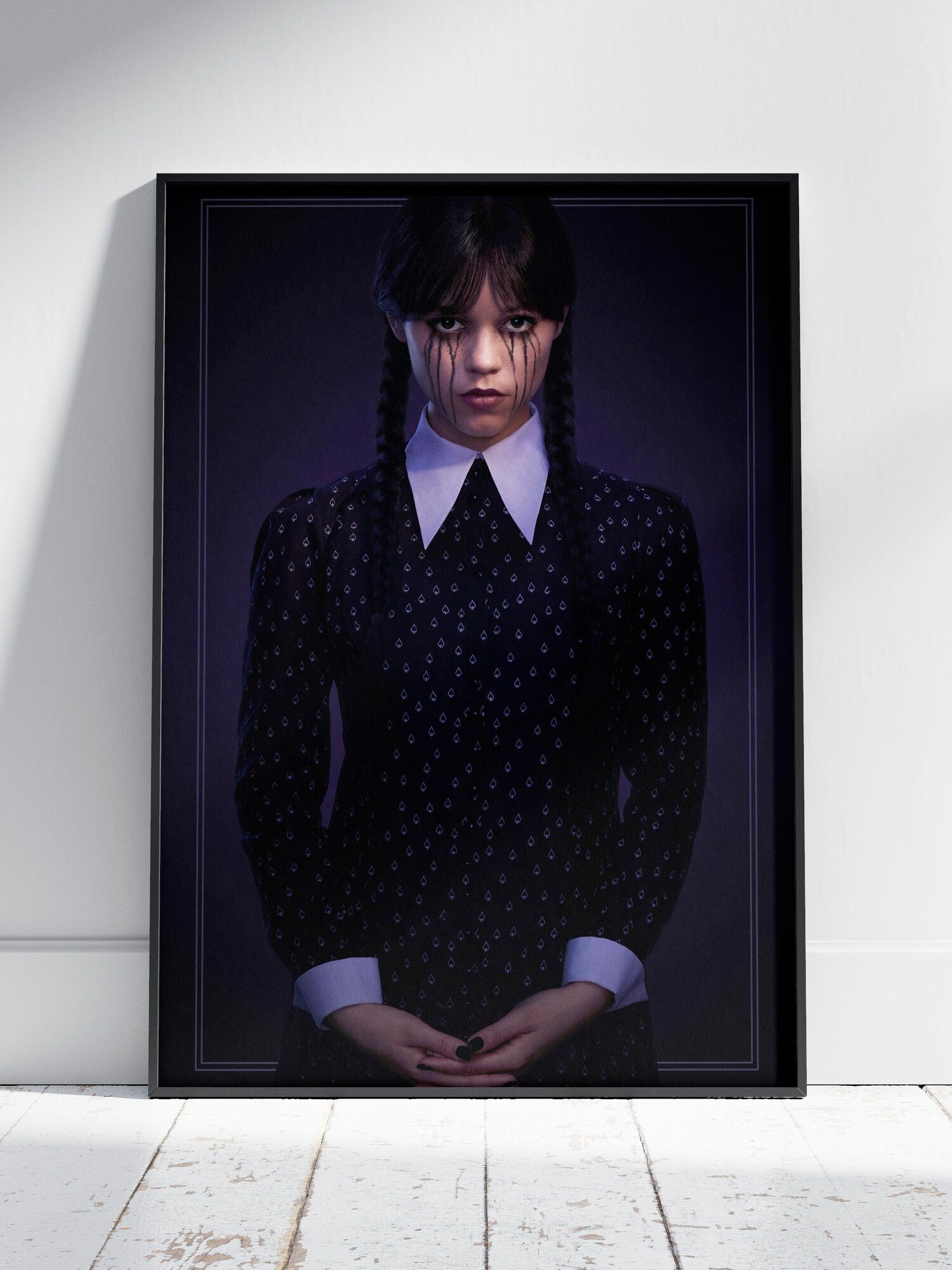 Плакат на стену для интерьера Дженна Ортега (Jenna Ortega 22) - Постер по актеру фильма, кино, сериала формата A4 (21x30 см)