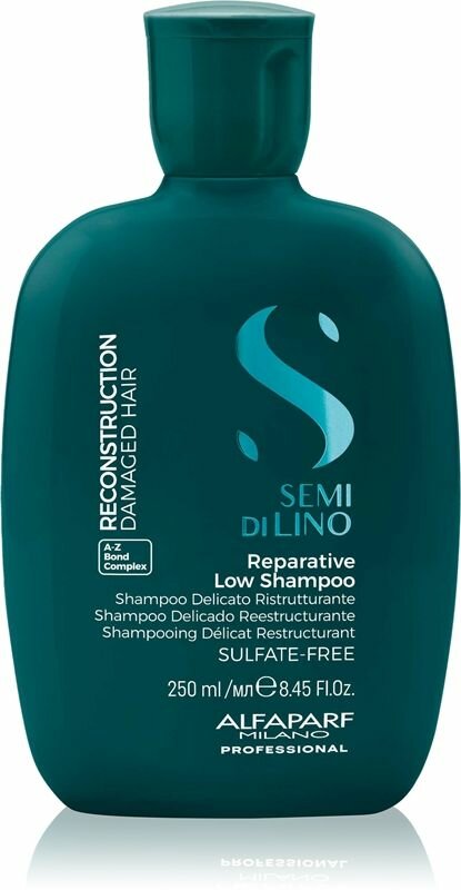 ALFAPARF Milano шампунь для поврежденных волос Semi di Lino Reconstruction Reparative 250 мл