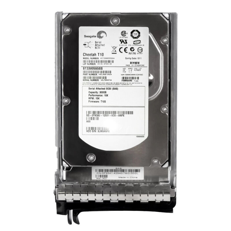 Жесткий диск Dell 0YK580 300Gb SAS 3,5" HDD