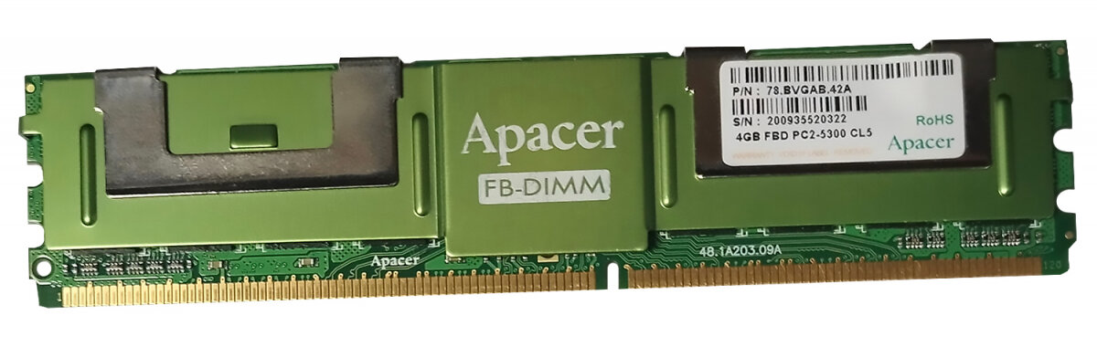 Оперативная память Apacer 78. BVGAB.42A DDRII 4Gb