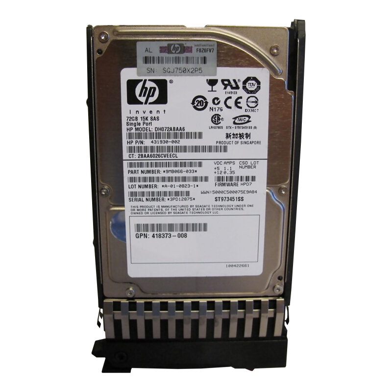 Жесткий диск HP 431930-002 72Gb SAS 2,5" HDD