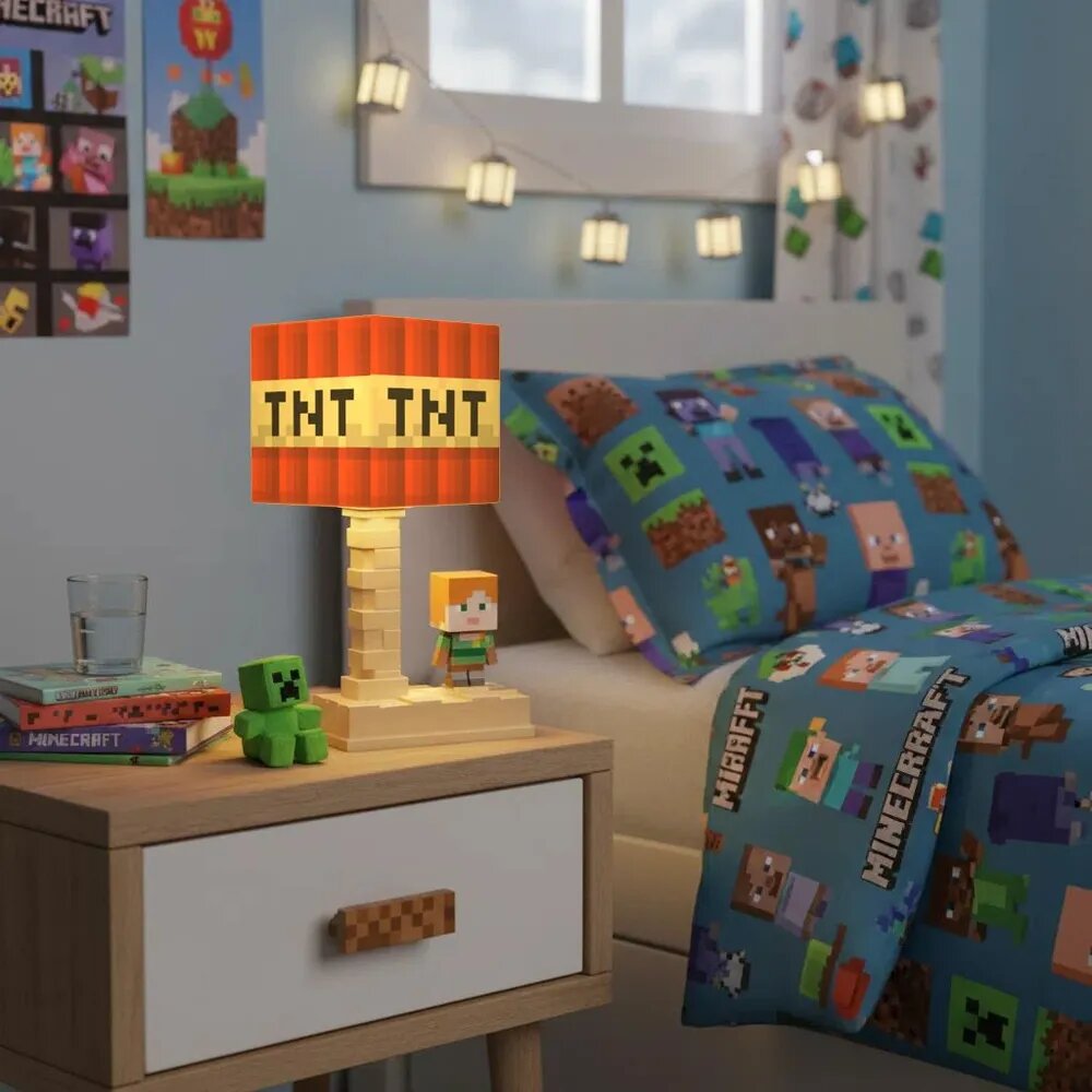 Minecraft TNT Ночной свет — фото 1