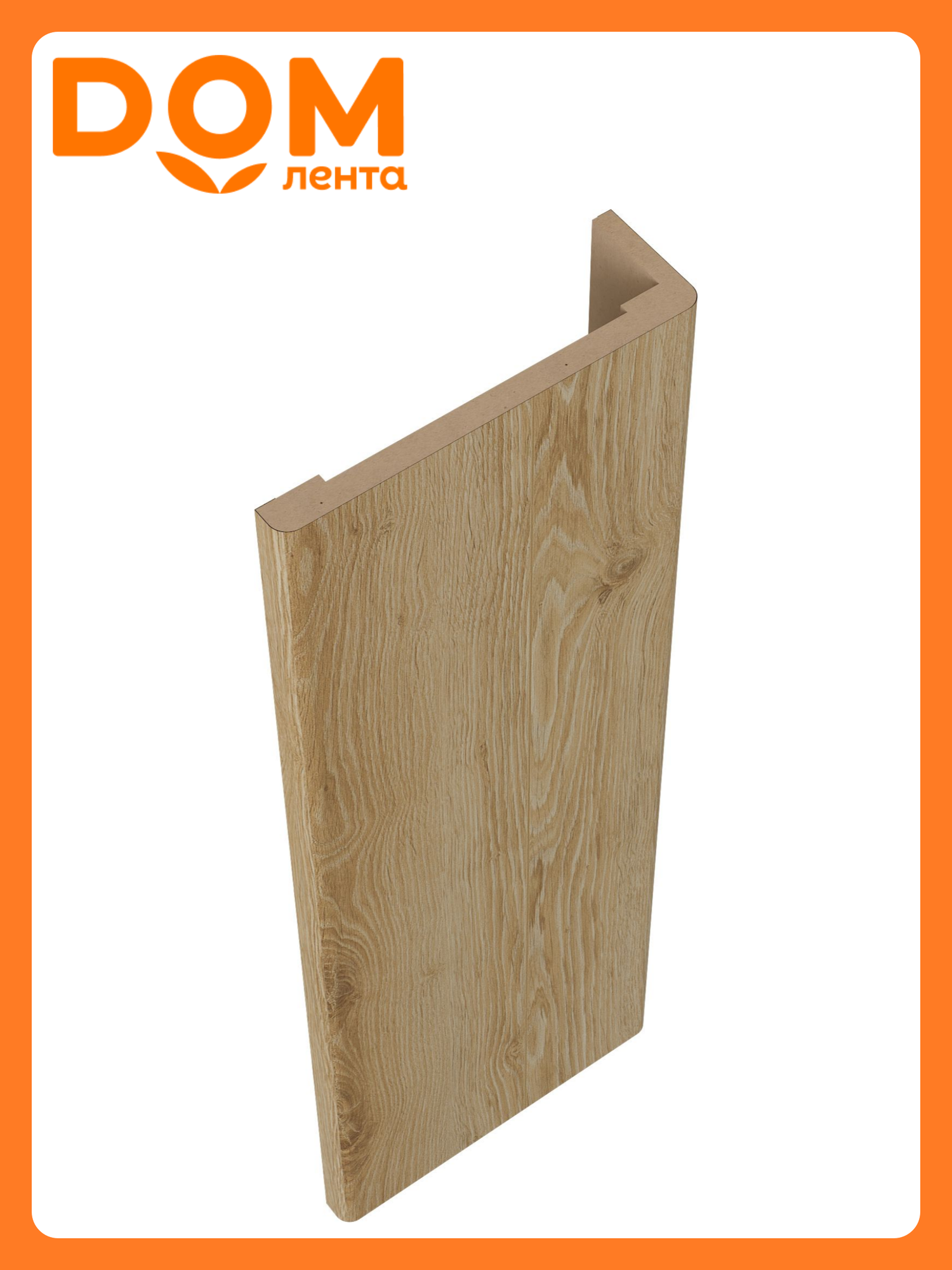 Наличник дверной BELWOODDOORS, МДФ, телескопический, коричневый