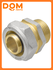 Соединитель Rvc 26 x 3/4", муфта, латунь, никелированный, 1 шт.