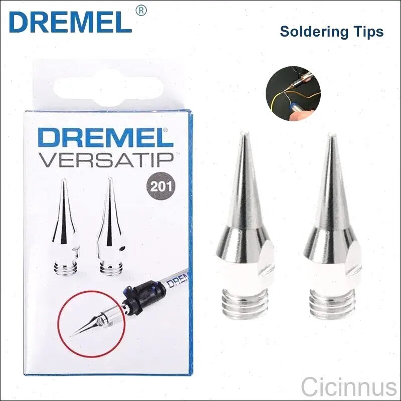 Наконечник горелки газового паяльника Dremel VersaTip 201, 2шт, для пайки электроники