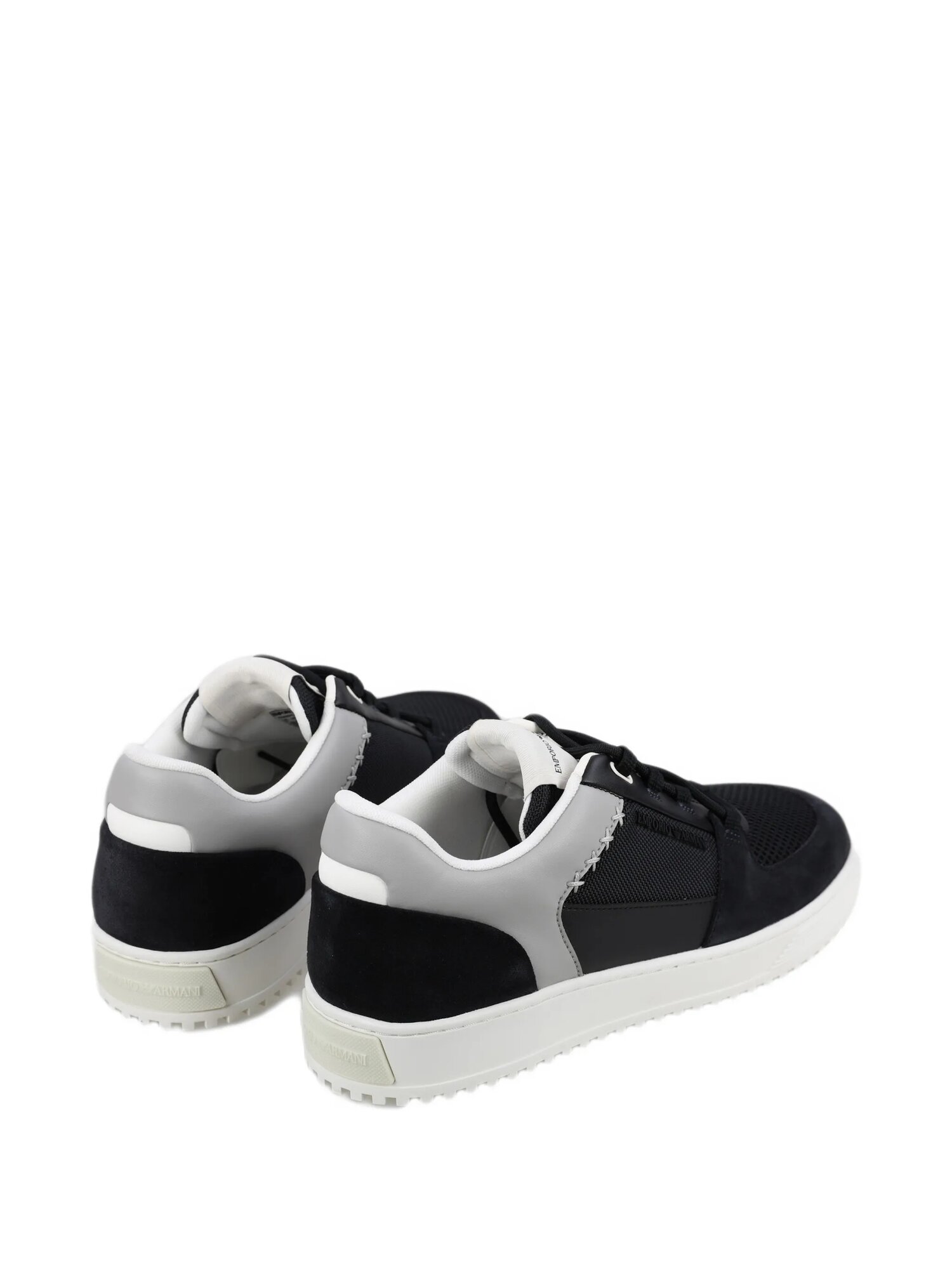 Кроссовки EMPORIO ARMANI Panelled mesh sneakers, размер 6 — фото 1