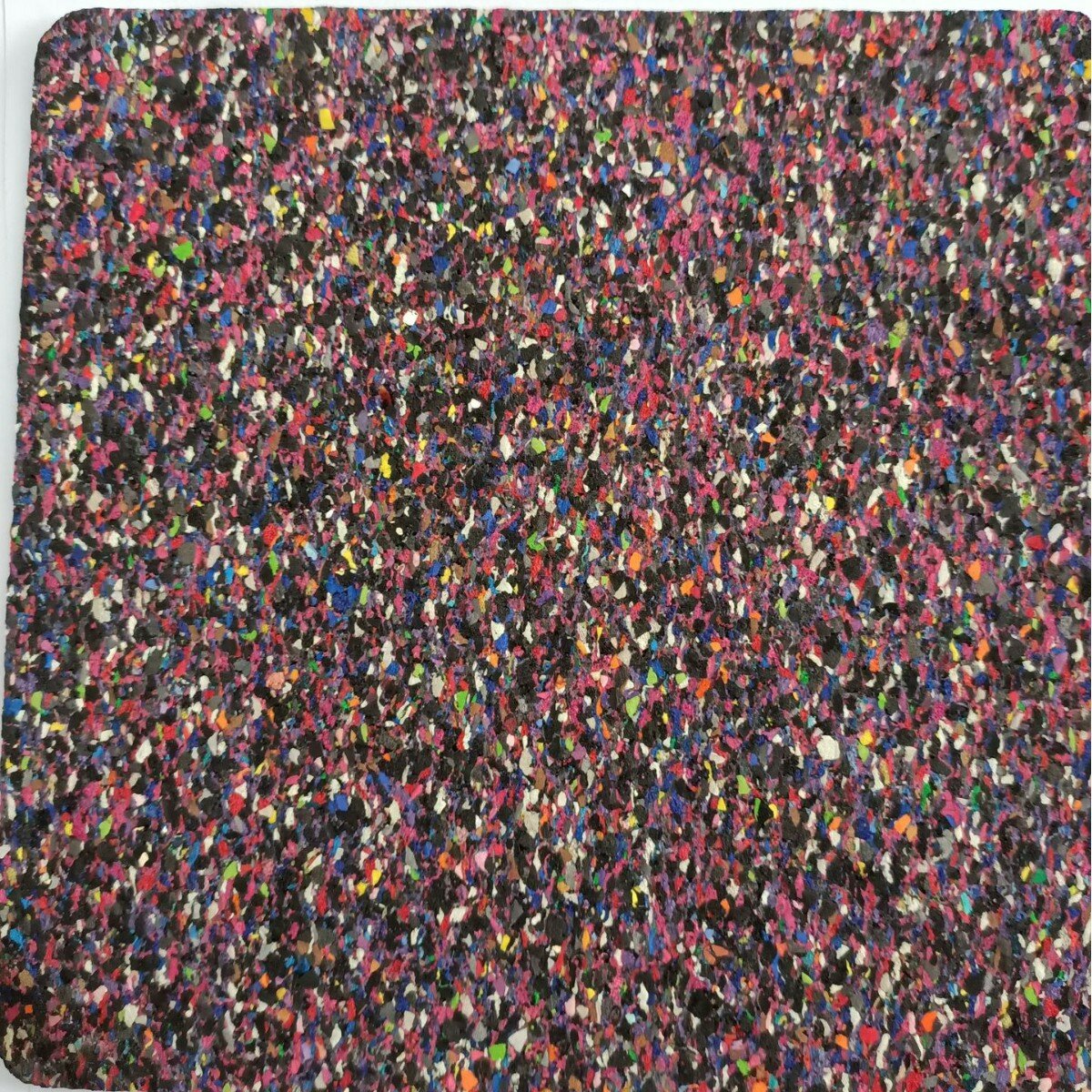 Плавающая виброгасящая подложка для пола 5 мм из чистого резинового гранулята, звукоизоляционный материал для гостиничных полов