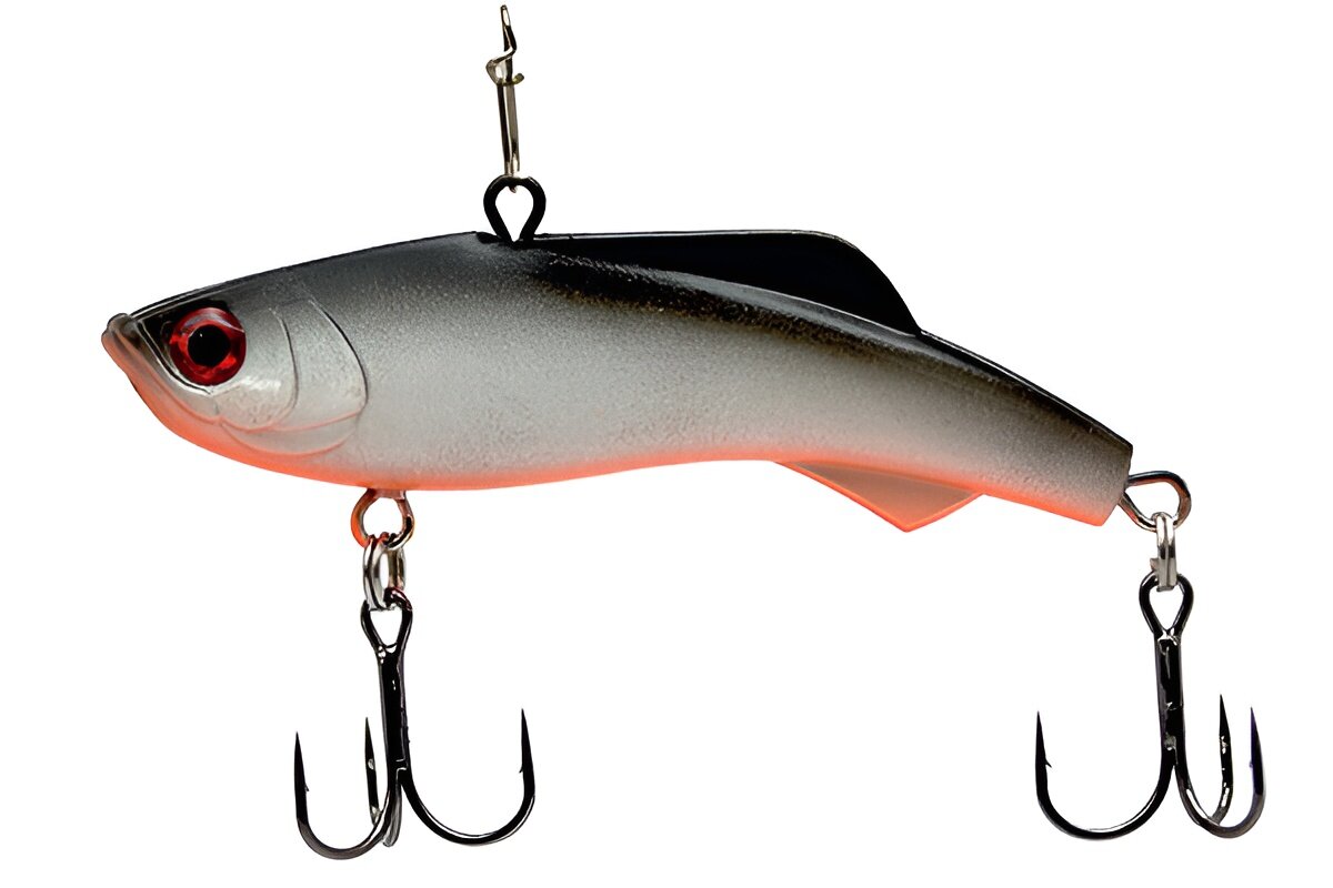 Воблер рыболовный Виб ECOPRO Phantom 80 мм 32 г 031 Silver Shad