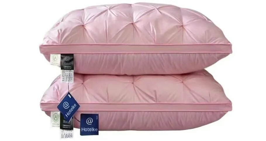 Miss Mari Home textile Подушка 50x70 см, Средняя жесткость, Микрогель