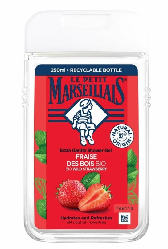 Le Petit Marseillais Гель для душа Клубника Прованса, 250 мл