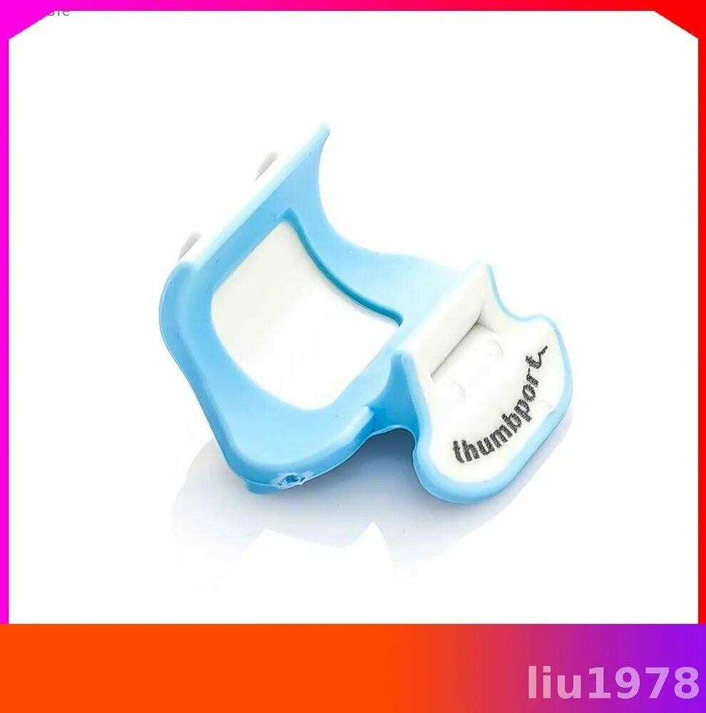 Эксклюзивная голубая подставка THUMBPORT для правого большого пальца флейты-liuzong1978