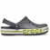 Crocs Сабо черно-серые, зеленый неон M11W13 для мужчин и женщин на лето из резин...