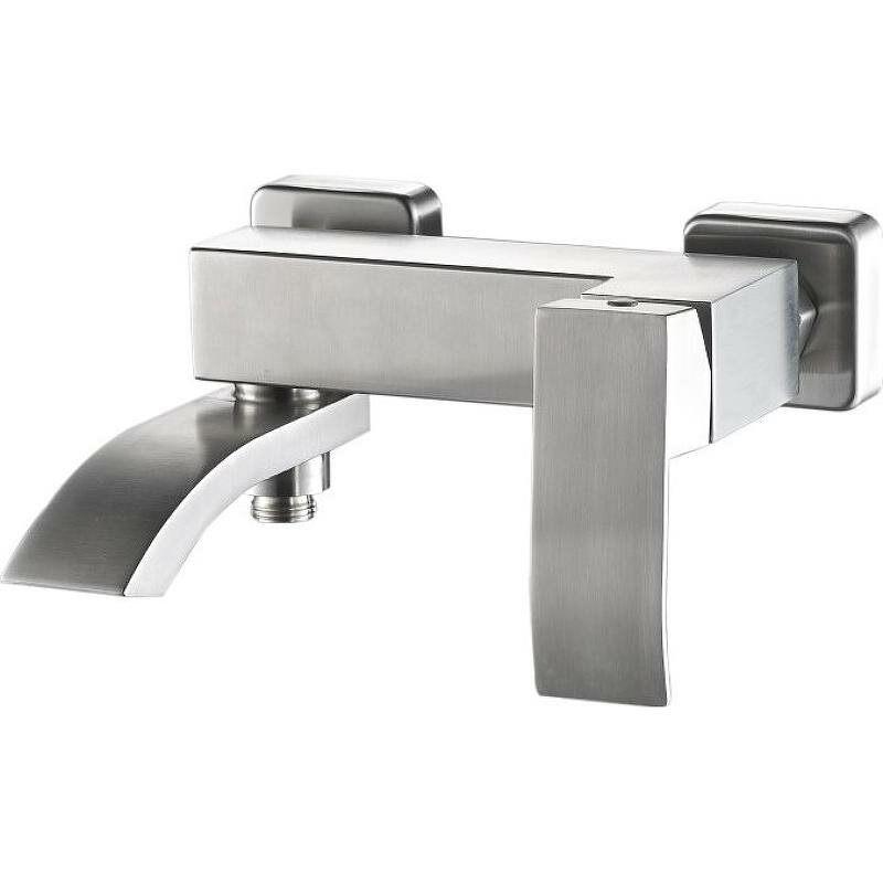 Смеситель для ванны Haiba HB815 HB60815 нержавеющая сталь, рычажное управление