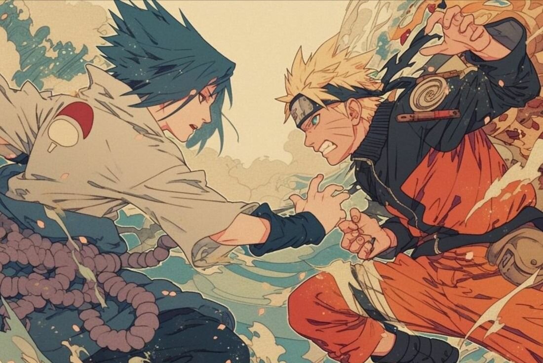 Алмазная Мозаика "Наруто (Naruto)" 30х40 См Алмазная Вышивка / Картина Стразами Подарков / Украшения