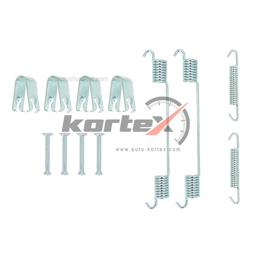 KORTEX KBD014 Ремкомплект барабанных колодок FORD FOCUS II