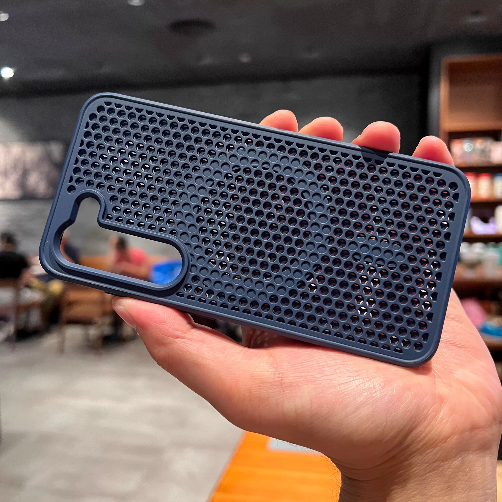 Galaxy S26 Ultra Гнездо-Пчелиная Магнитная Защитная Чехол с Силиконовым Охлаждением и Анти-Скользящим Дизайном -
