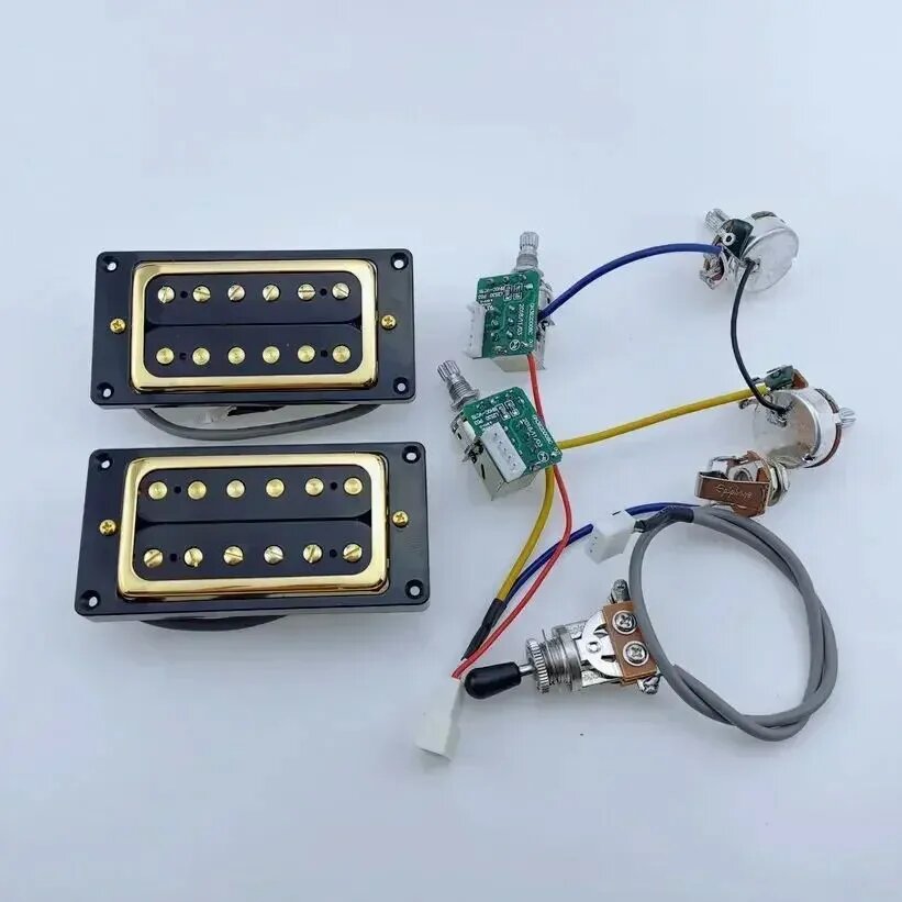 Горячая Распродажа Alnico Электрогитара Хамбакер Звукосниматель с Профессиональной Проводкой