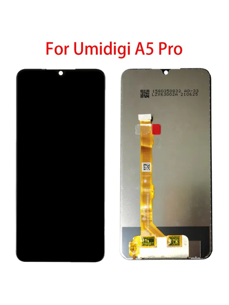 Дисплей на Umidigi A5 Pro в сборе с тачскрином Черны