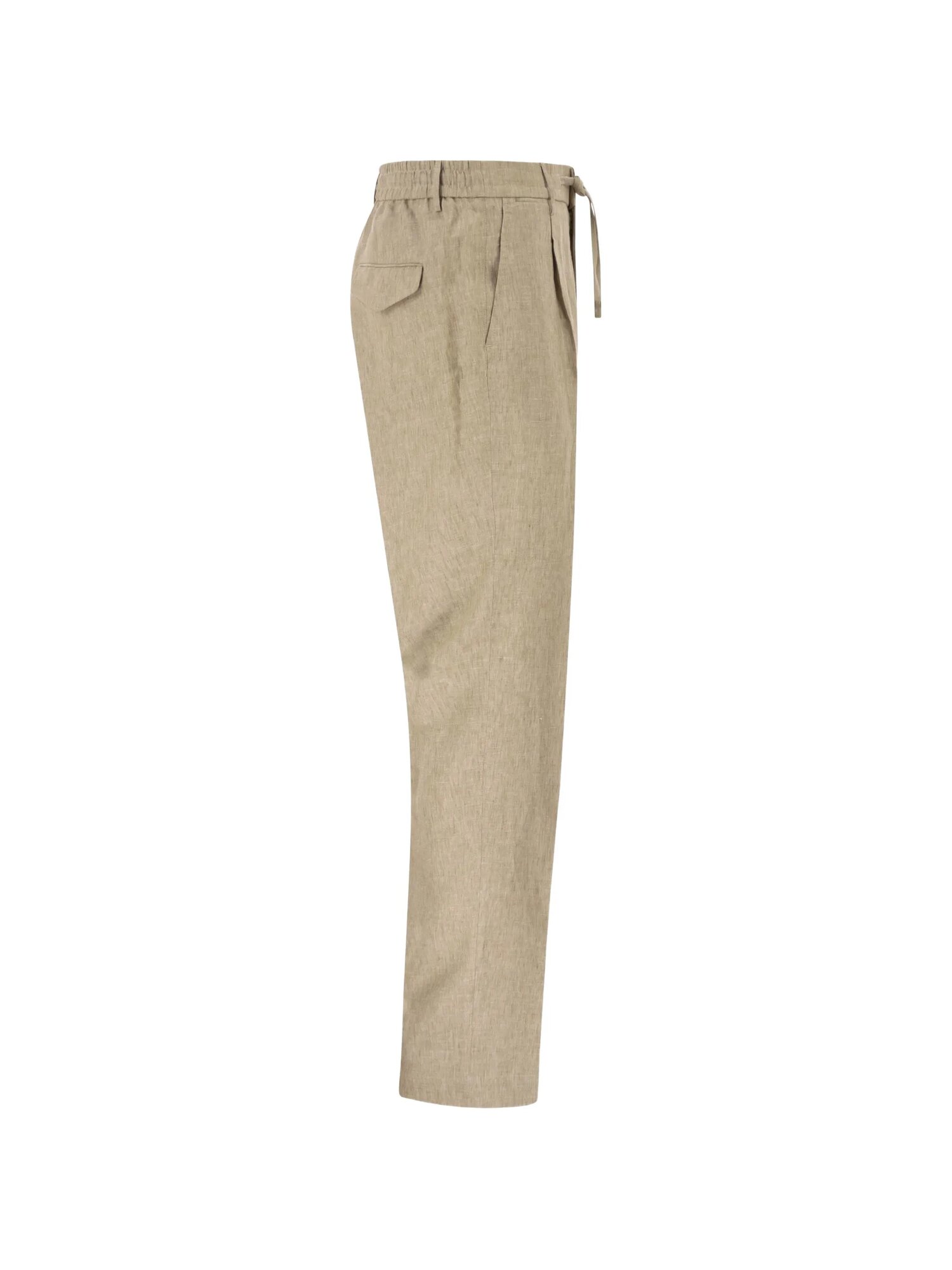 Брюки PESERICO Drawstring-waist tapered trousers, размер 46, разноцветный — фото 1